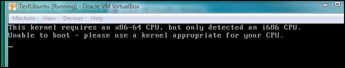 64 bit Ubuntu won't install on a 64 bit machine. - Linux - Spiceworks Community