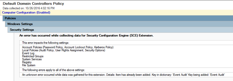 Group Policy MC Error - Windows - Spiceworks Community