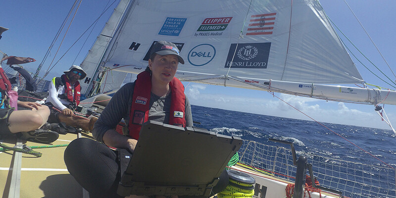 Clipper Race Update: The Southern Ocean Dell Latitude Rugged Race ...