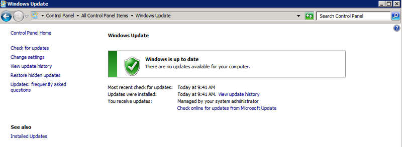 Security Intelligence updates in WSUS - Software & Applications ...