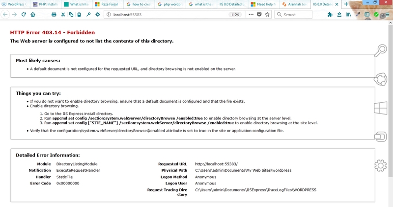 Newbie Question: Am I Nearly There? WordPress, WebMatrix & IIS - Programming & Development ...