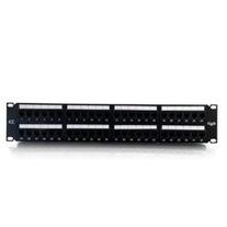 Tripp Lite 48-Port 2U Rack-Mount Cat6/Cat5 110 Patch Panel, 568B, RJ45 Ethernet - Hardware ...