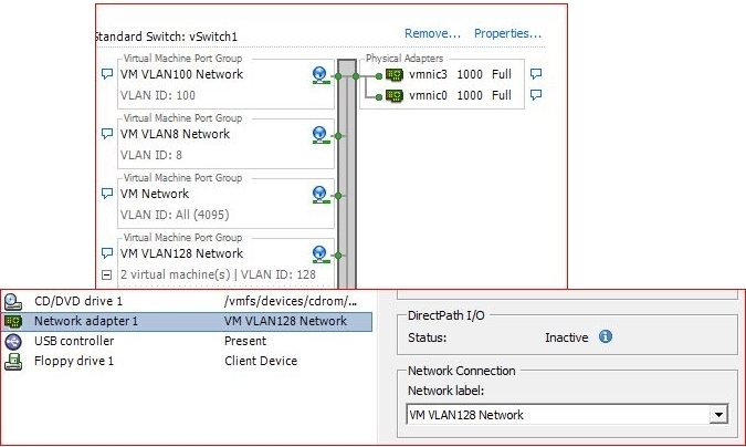 Multiple VLAN on VMware Standard Switch - Virtualization - Spiceworks Community