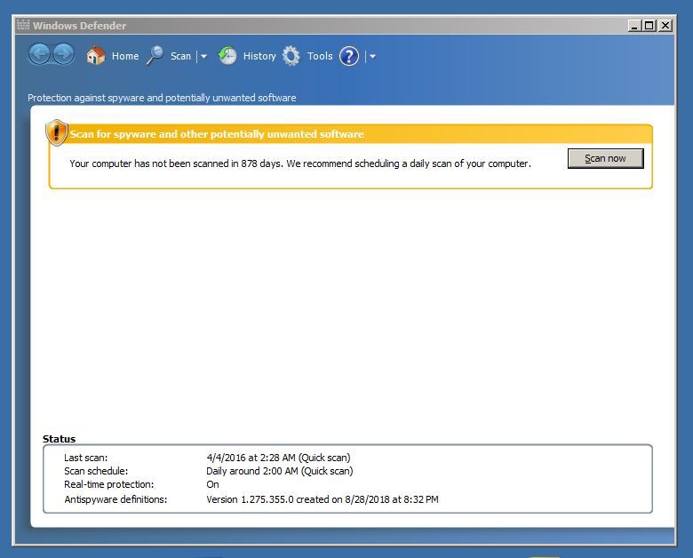 Enable Windows Defender Windows 7 GP - Windows - Spiceworks Community