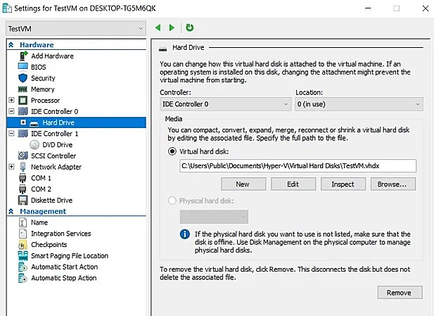 How To Add More Space And Increase Disk Size In Hyper V Virtualization Spiceworks Community