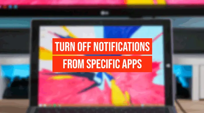 Disable notification through command line or similar push - Software ...