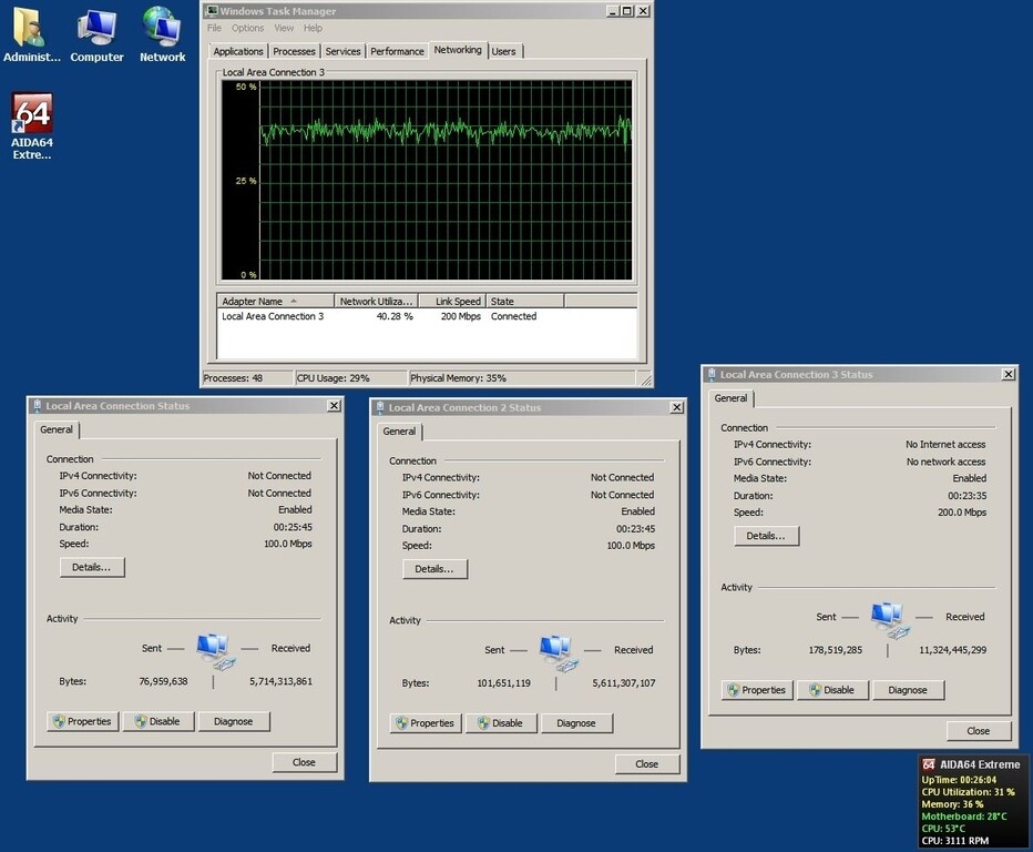 Load balance 2 Nic's, Windows 7 Pro. - Networking - Spiceworks Community