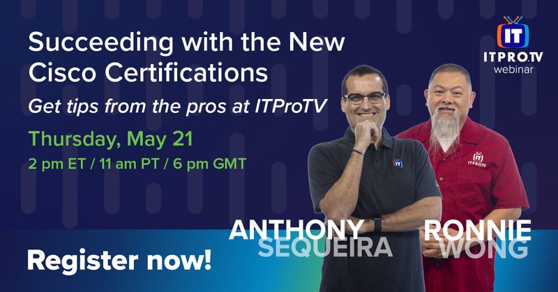 Tips From The Pros On Succeeding With The New Cisco Certifications Networking Spiceworks