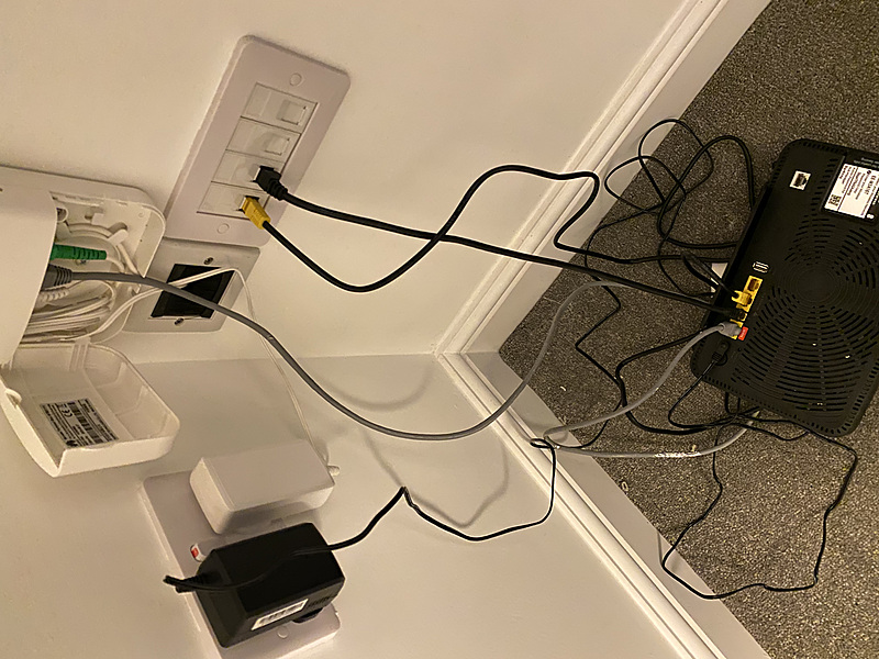 "Unidentified network" issue when connecting with Ethernet via wall ...