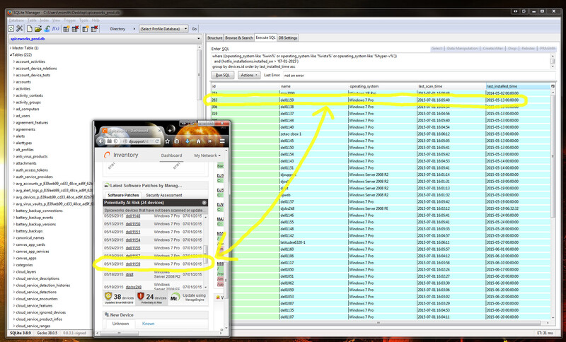 Spiceworks "Manage Engine" widget no longer updating? - #10 by mikesmith9351 - Spiceworks ...