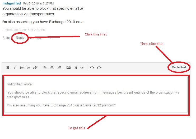 How to create a mailbox that's set to only receive emails and can not ...