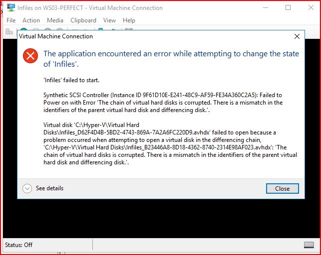 One of our VM faild to start... Big problem... - Virtualization ...