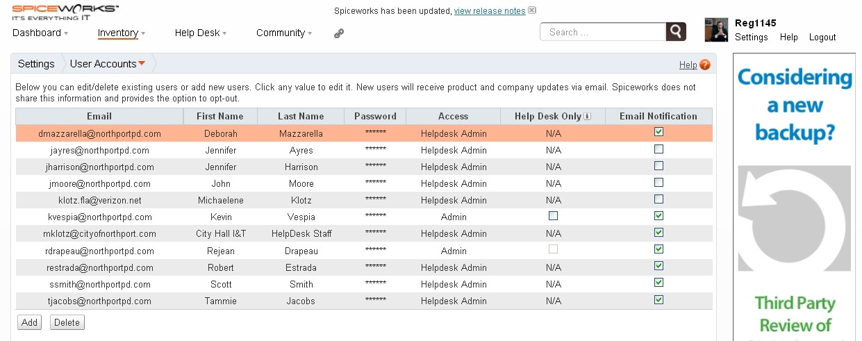 Not all staff members appear in "Assigned To" field in Reports ...