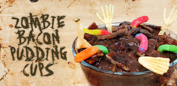 Zombie Bacon Pudding Cups . . alrighty then. :-\ - Water Cooler ...
