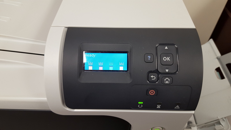 hp color laserjet cp4525 reset password (cold reset) - Hardware ...