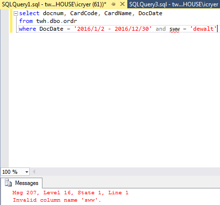 Sql Query - Databases - Spiceworks Community