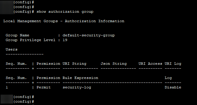 Hpe Aruba 2530 Switch Local Users And Groups Networking Spiceworks Community