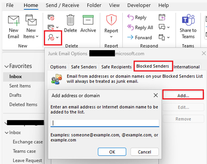 Can anyone assist me with setting up a security policy to block email - Email - Spiceworks Community