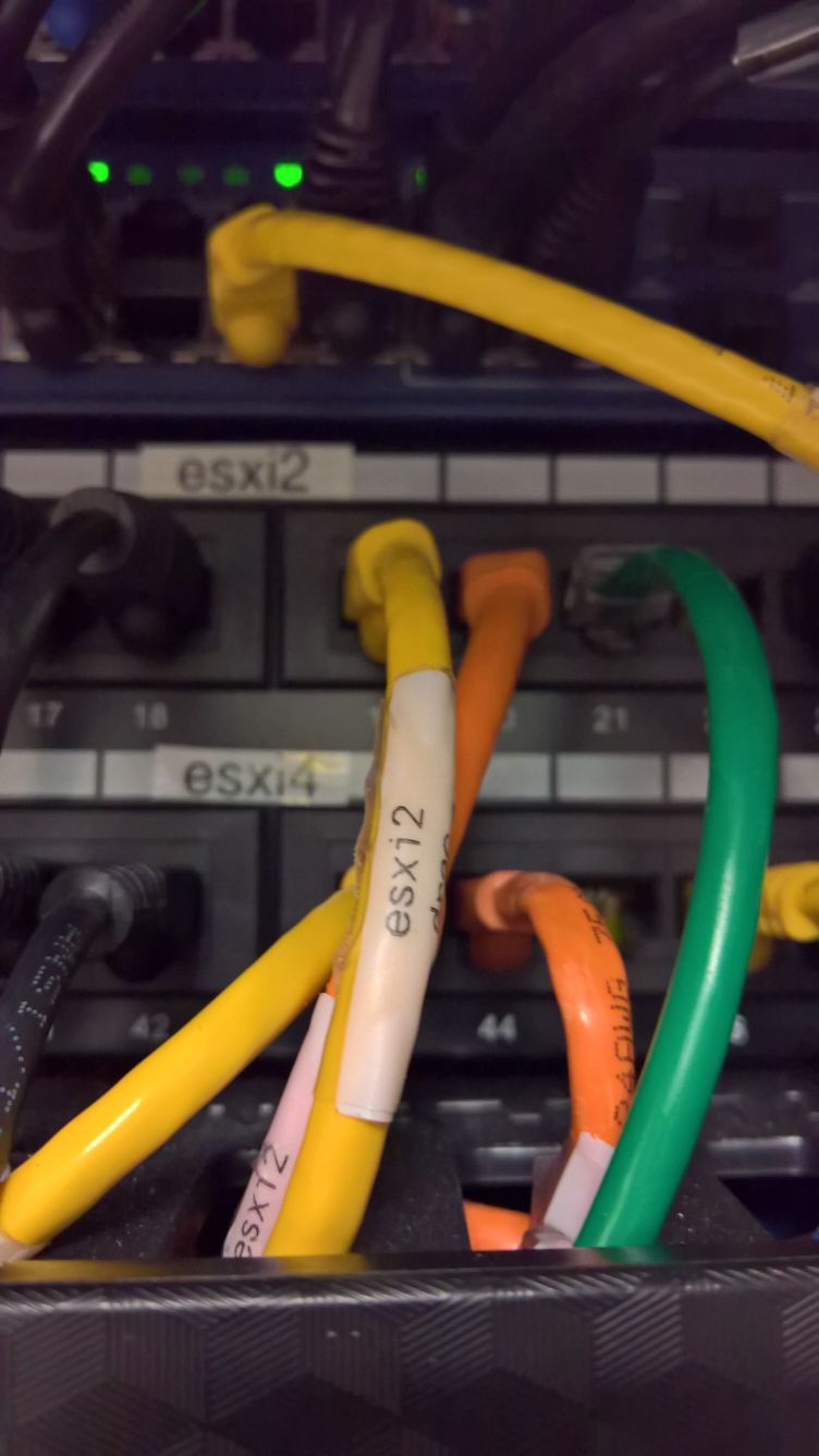 How is the physical labeling system for your server room set up? - #33 by computerdave ...