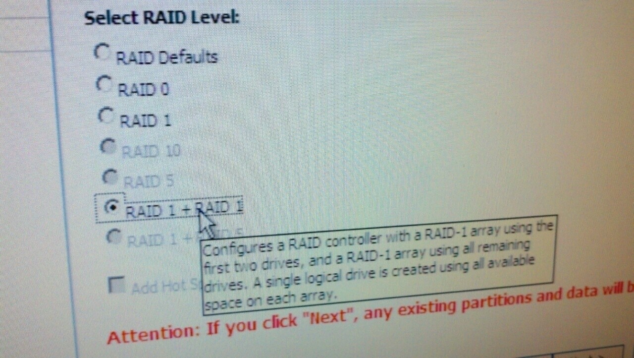 What is "RAID 1 + RAID 1" on an IBM x3400 series server? - Storage & SAN - Spiceworks Community