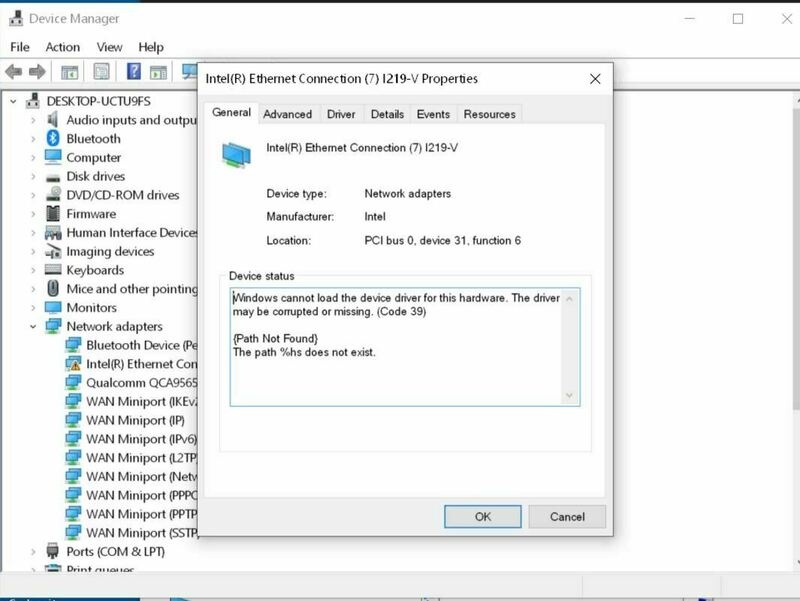Windows Cannot Load Device Driver Path Not Found Software And Applications Spiceworks Community