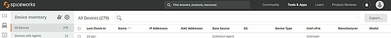 Cloud Inventory issue - blank when you log in on a different browser - Spiceworks Support ...