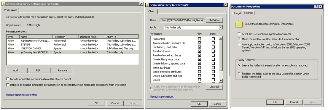 Folder Redirection Gpo Is Error Windows Spiceworks Community