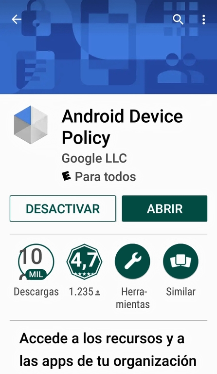 Android sin software de gestión de la movilidad empresarial : - Mobile ...