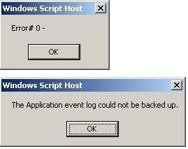 Event Viewer Log Script only working for Application event log ...