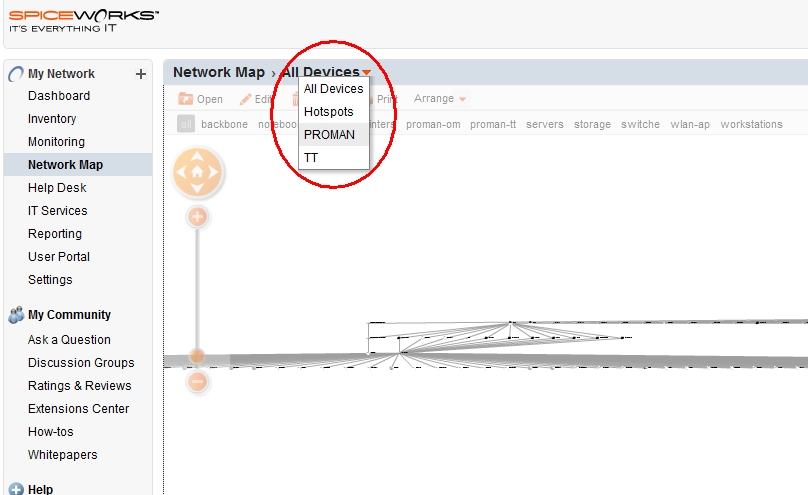 Network Map Layout Not Saving - Spiceworks Support - Spiceworks Community