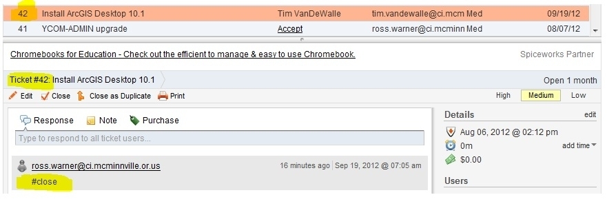 How to add time to ticket - Spiceworks Support - Spiceworks Community