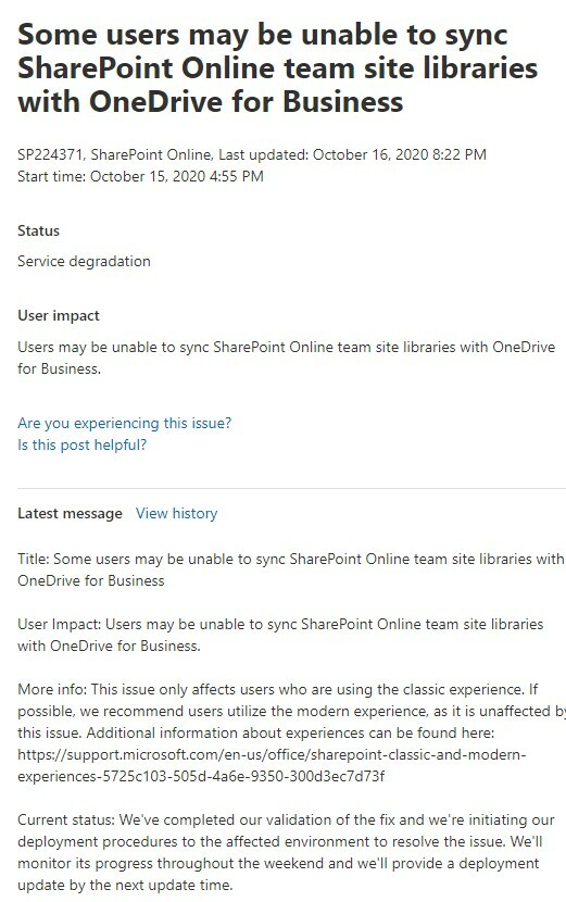 OneDrive SharePoint online file explorer, delay in showing new files on random - Software ...