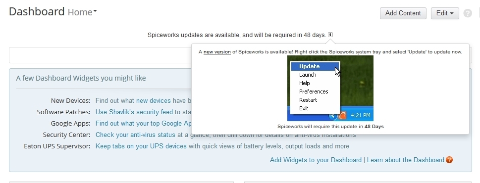 Annoying Spiceworks popup - Water Cooler - Spiceworks Community