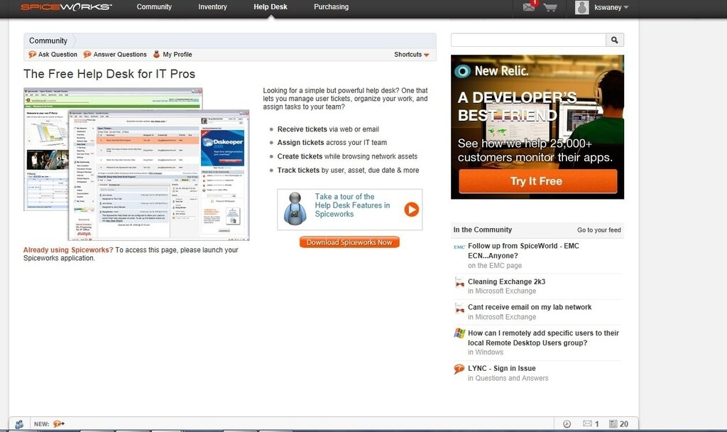 Sharing access to SpiceWorks - Spiceworks Support - Spiceworks Community