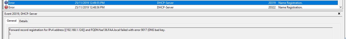 PTR Record error bad key - Software & Applications - Spiceworks Community