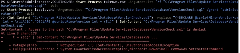 Issue setting up a new WSUS server - Software & Applications - Spiceworks Community