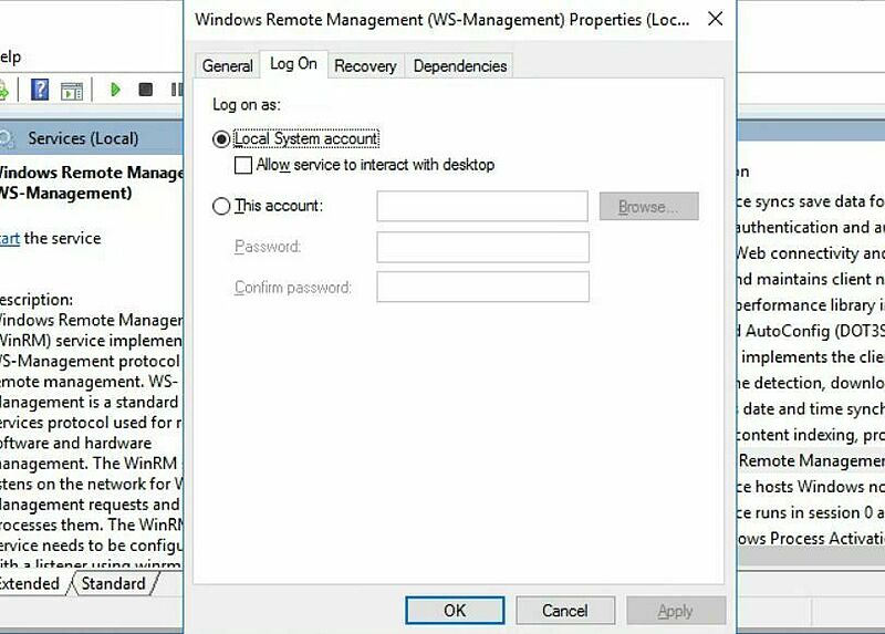 The service - WinRM does not start after restarting - Windows Server ...