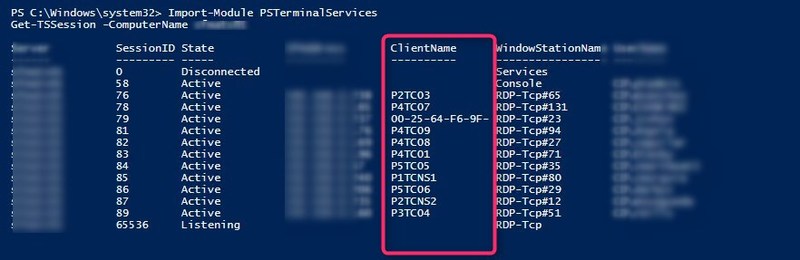 Get clientname hostname client computer name logged in from - Software & Applications ...