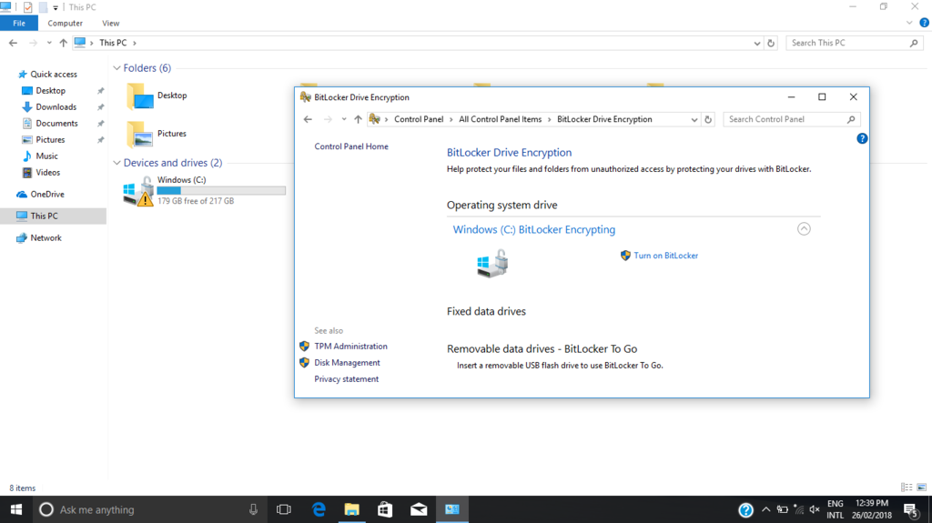 Access Windows Partition In Linux Bitlocker Suspended Linux