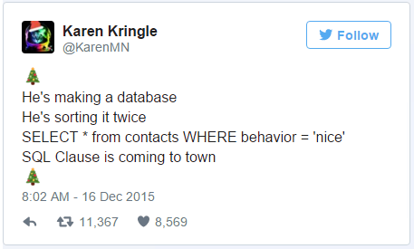 Santa Claus... ahem, SQL Clause - Water Cooler - Spiceworks Community