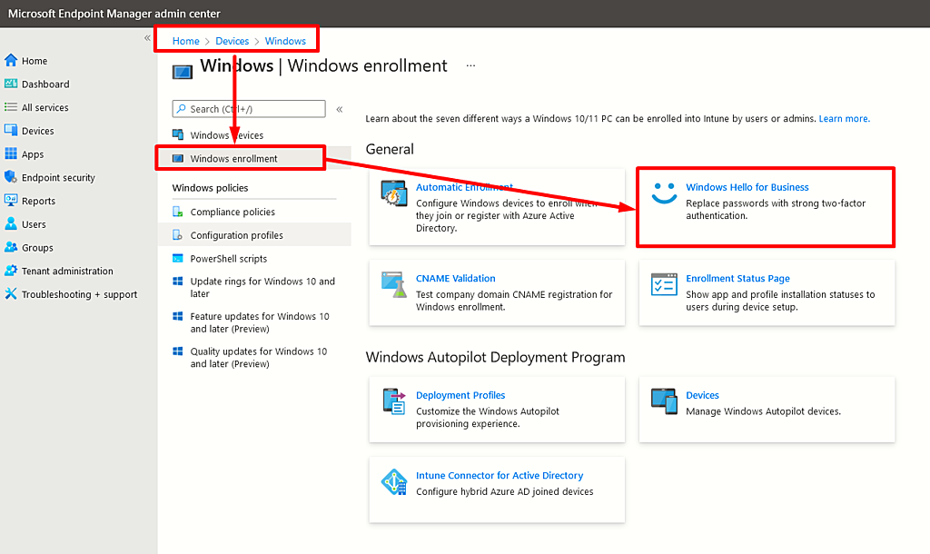 How to disable Windows Hello in Azure/Office 365 - Software ...