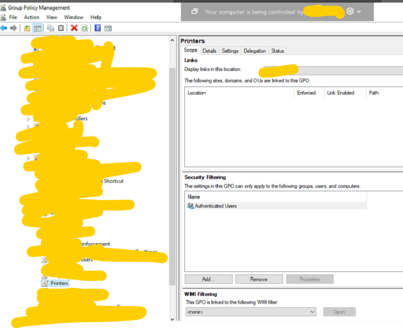 Printer Is Active And Being Deployed But Not Showing On Machines 9