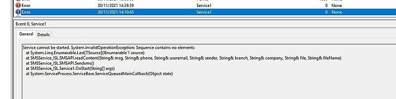 Service not starting - Windows - Spiceworks Community