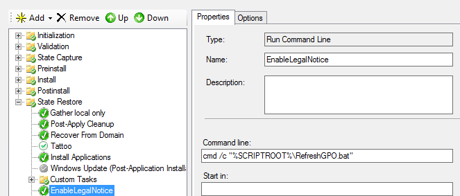 Mdt Move Device To New Ou As Last Step Of Task Sequence Software