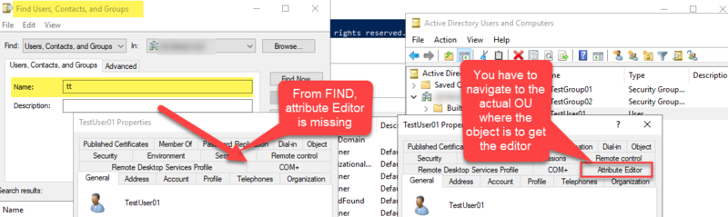 "Employee ID" context option in ADUC - Software & Applications ...