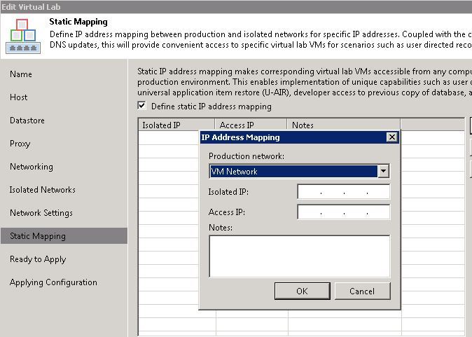 Veeam SureBackups Subnetting - Storage & SAN - Spiceworks Community