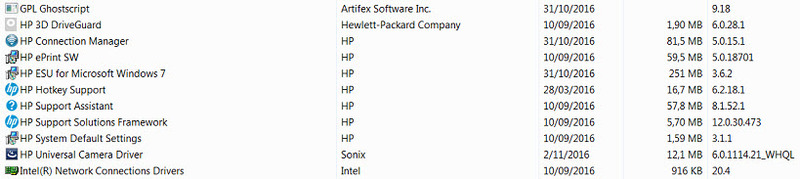 uninstall HP Client Security Manager - error 1325 - Spiceworks Support ...