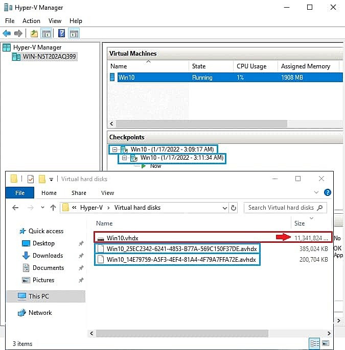 How to Fix the Error: Hyper-V Checkpoint Operation Failed - Virtualization - Spiceworks Community
