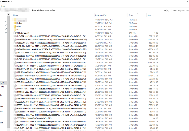 Large system files in System Volume Information on DFS File server ...