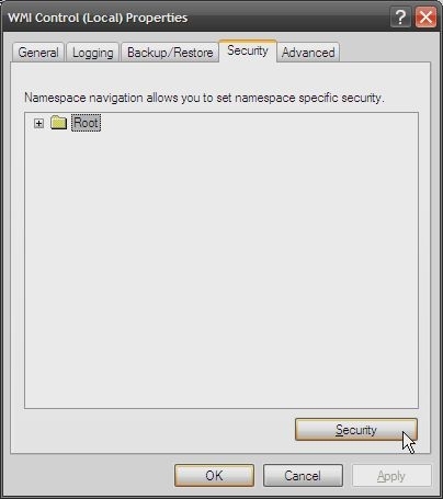 Setting The Default WMI Namespace Security - Software & Applications - Spiceworks Community